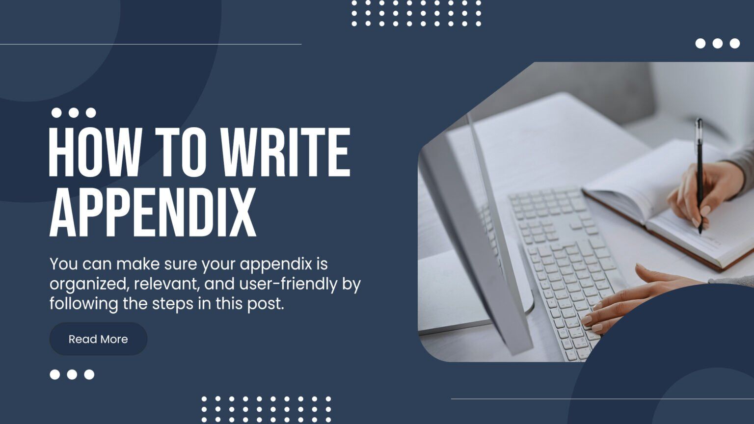How to Write an Appendix - Guide to Writing and Understanding Appendices